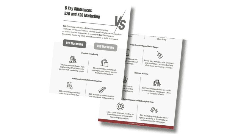 B2B vs B2C Marketing [Guide] - Differences and Definition