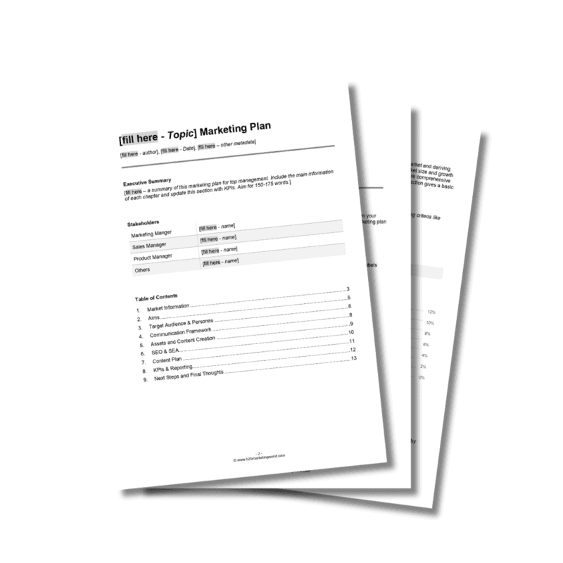 2025 B2B Marketing Templates [Free Download]