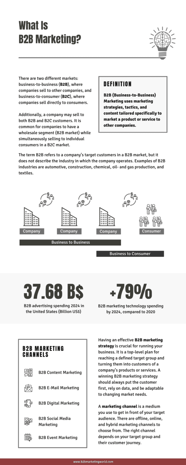 What Is B2B Marketing: Definition, Strategy, and Trends